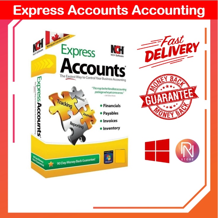 ส่งฟรี [เก็บปลายทาง] Express Accounts Accounting Software | Lifetime ...