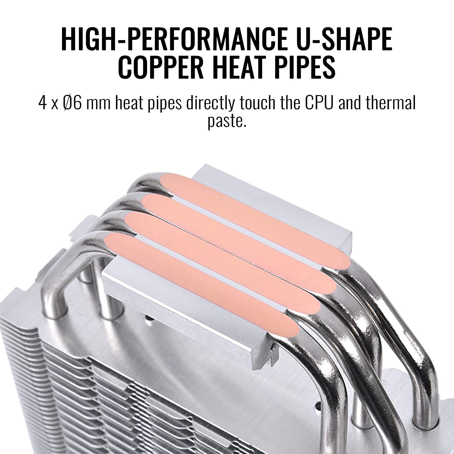 TOUGHAIR 510 180W TDP CPU Cooler IntelAMD Universal Socket (LGA ...