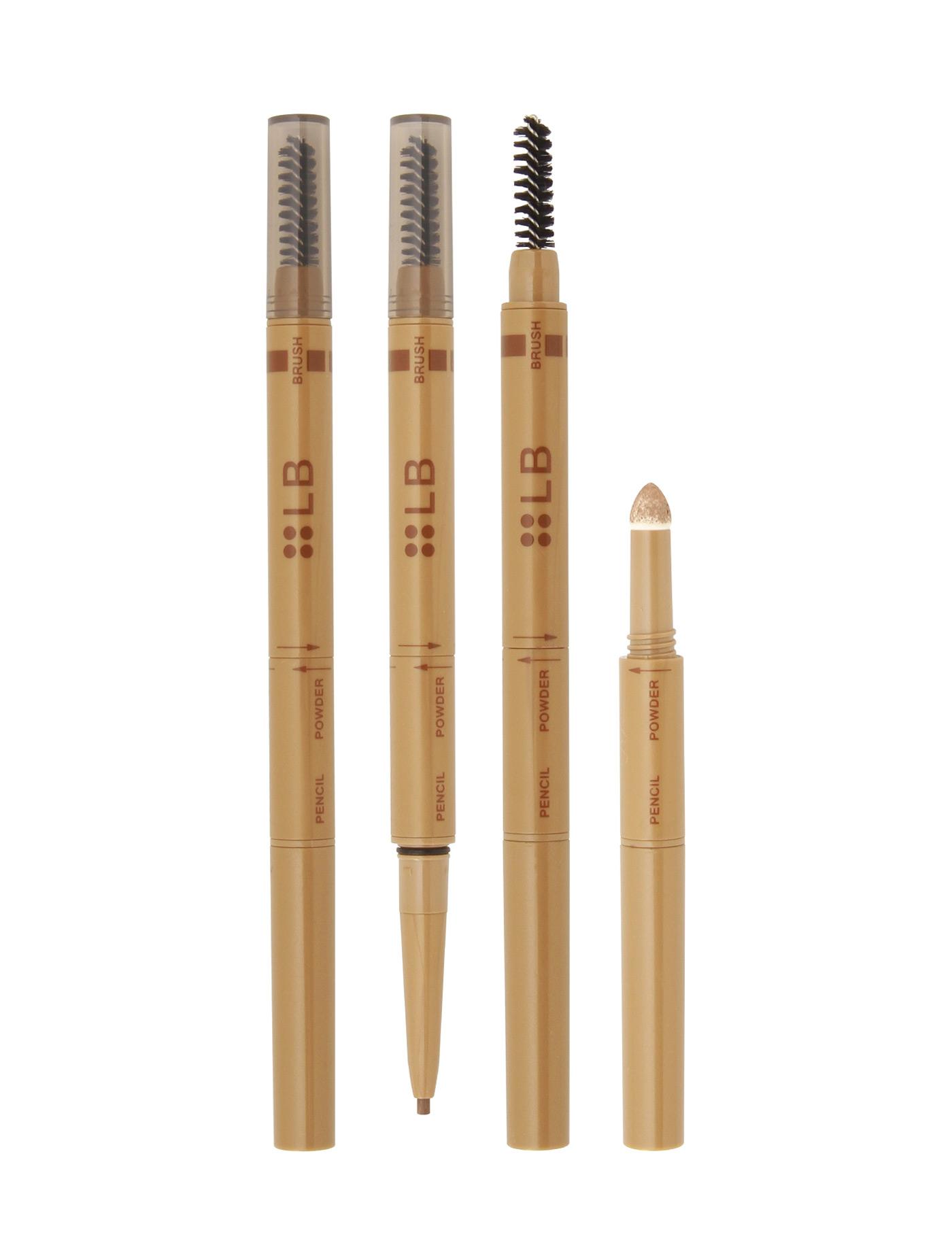 LB - 3in1 Eyebrow(pencil&powder) Light Brown - Europe.th1 - ThaiPick
