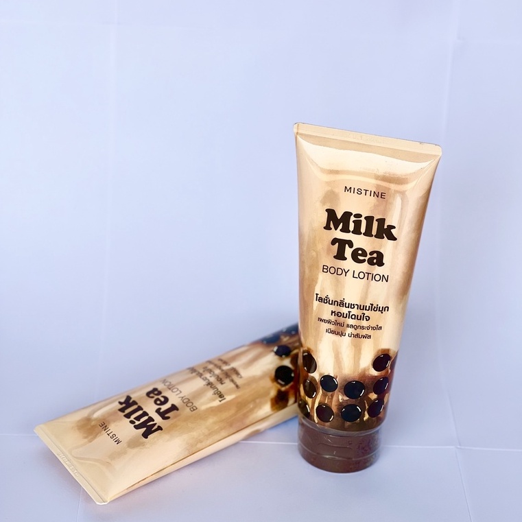 Mistine Milk tea body lotion โลชั่น ครีมทาผิว บำรุงผิว เพิ่มความชุ่ม ...