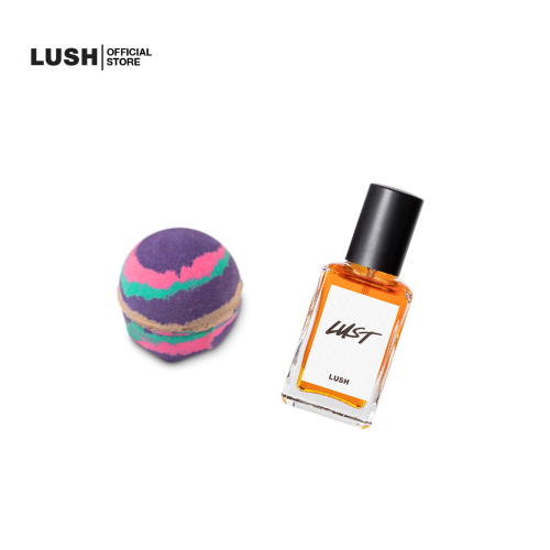 LUSH LUXE BATH BOMB AND LUST PERFUME 30ml บาธบอมบ์และน้ําหอม EDP กลิ่นมะลิ | Lazada.co.th