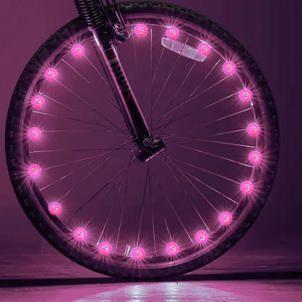 Smart LED NEON Light Valve Stem CAP Bike Bicycle Car Motorcycle Wheel ...