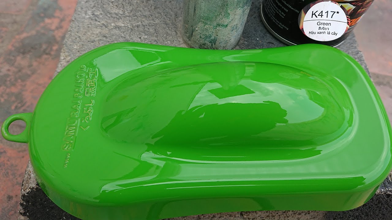 สีสเปรย์ซามูไร K417* เขียวคาวา - Seemly_Shoes - ThaiPick