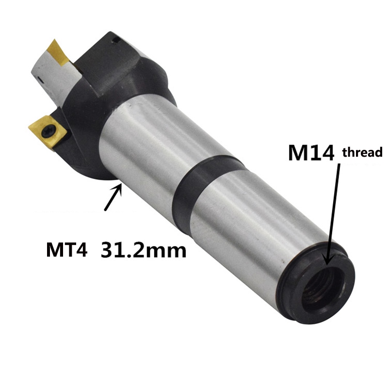 mt4 bap400r 1604 Morse mtb4 Taper Shank cutters indexable milling ...