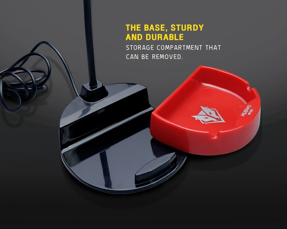 Mic NUBWO M180 ไมค์โครโฟน คอมพิวเตอร์ ตั้งโต๊ะ Microphone ไมค์ คอม M180 ...