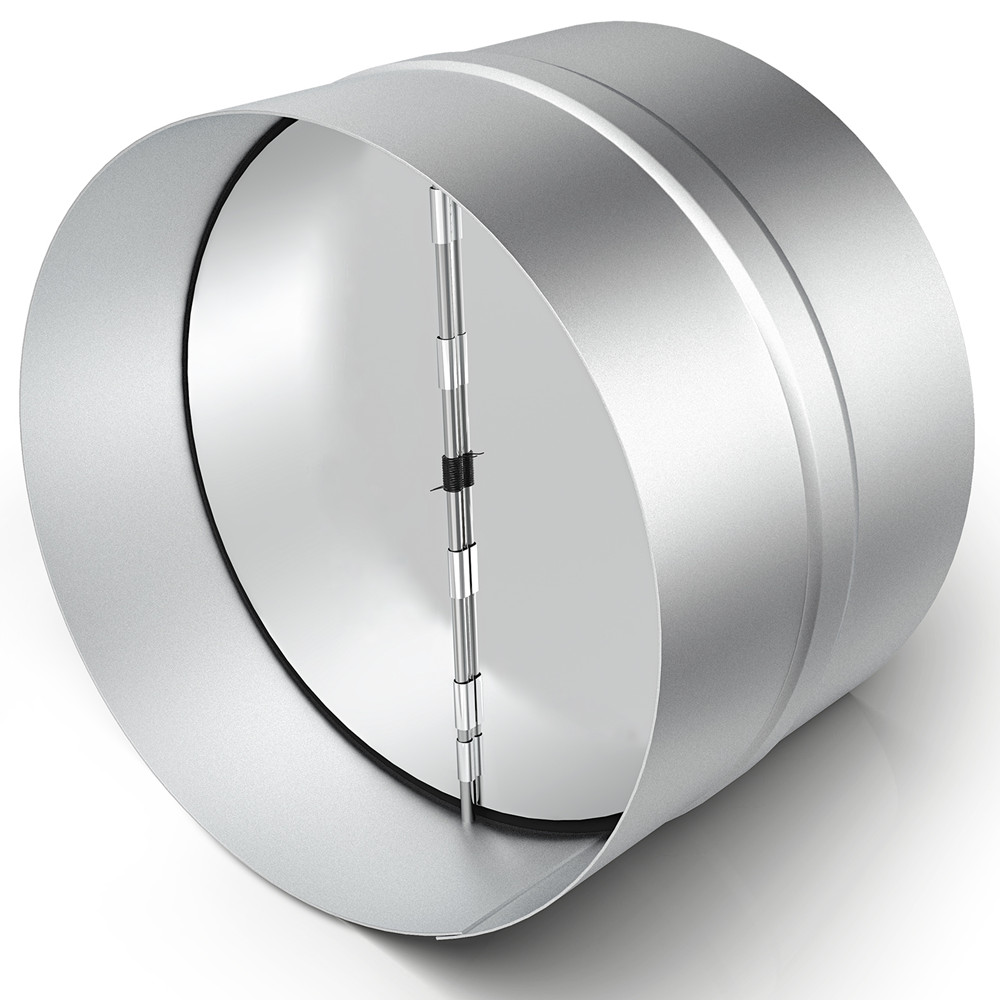 Hon&Guan 4/6/8/10'' Backdraft Damper, One-Way Airflow Ducting Insert ...