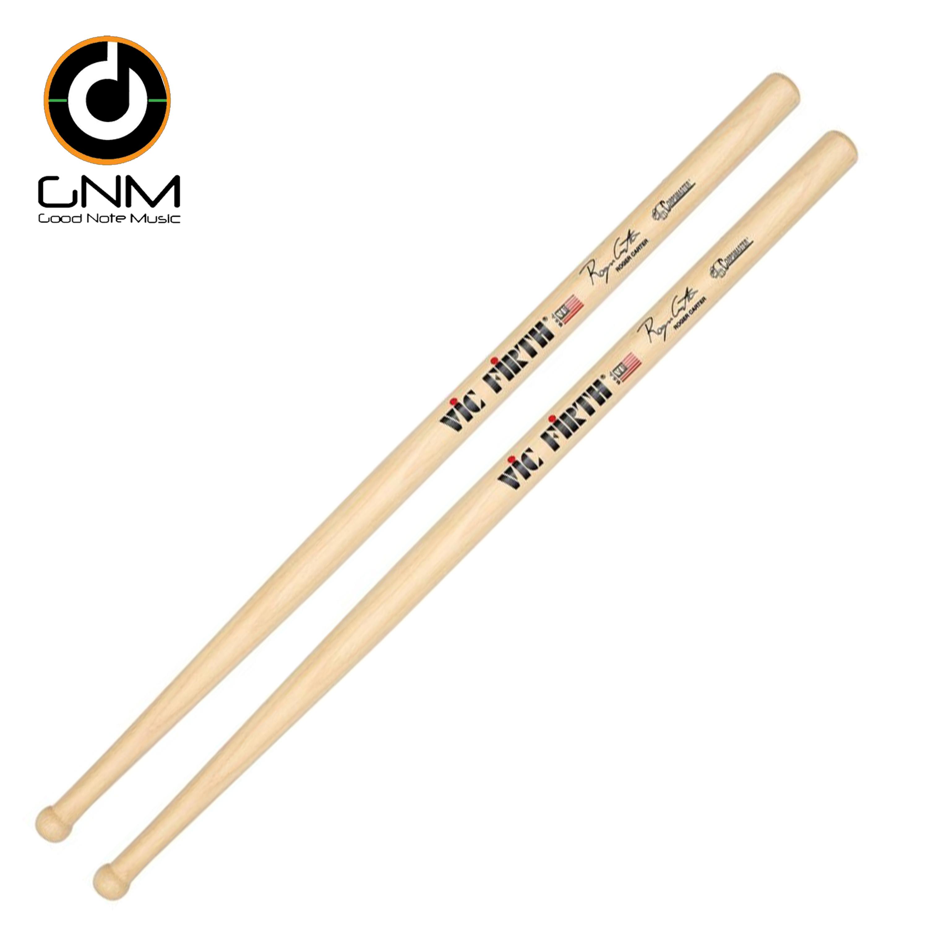 ส่งด่วน ฟรี Vic Firth ไม้ตีกลองมาร์ชชิ่ง รุ่น SRC Roger Carter - MixASale