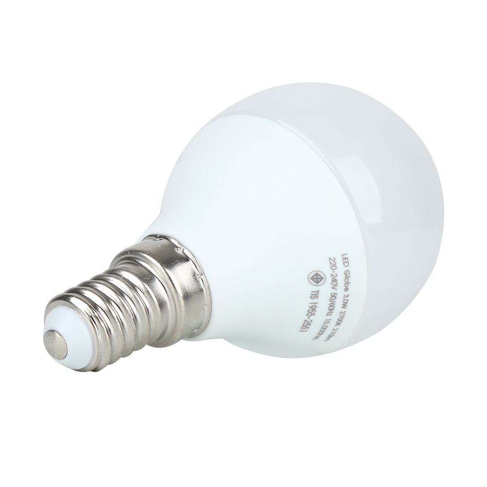 หลอด LED Bulb Shining 15000Hr 3W WW E14 - Seventeen - ThaiPick