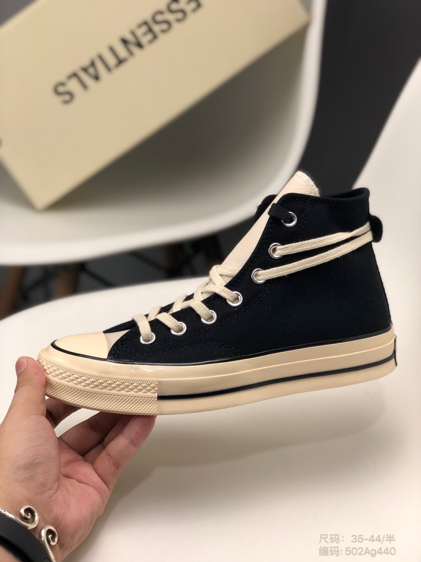 【รับประกัน 3 ปี】CONVERSE x FEAR OF GOD FOG High Quality Men's and Women ...