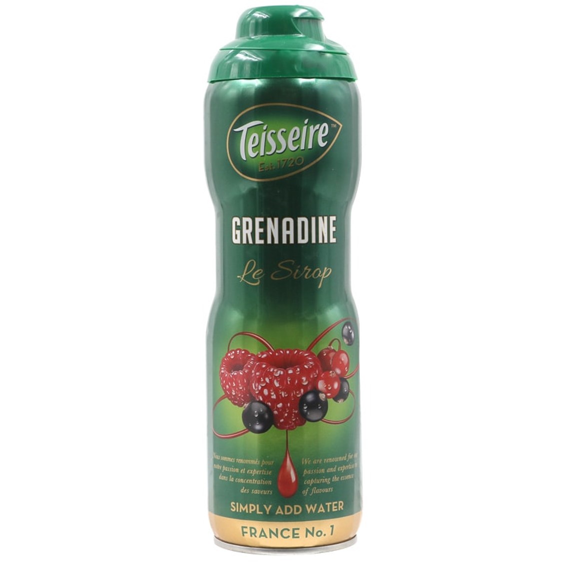 Teisseire Grenadine Syrup เตสแซร์ ไซรัป กลิ่นเกรนาดีน 600ml. | Lazada.co.th