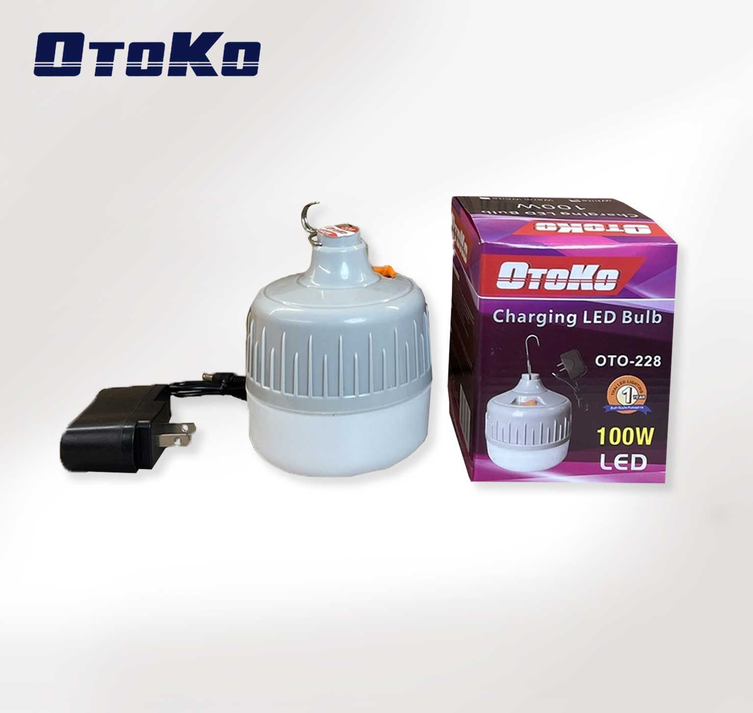 Charging LED Bulb 100W | Lazada.co.th