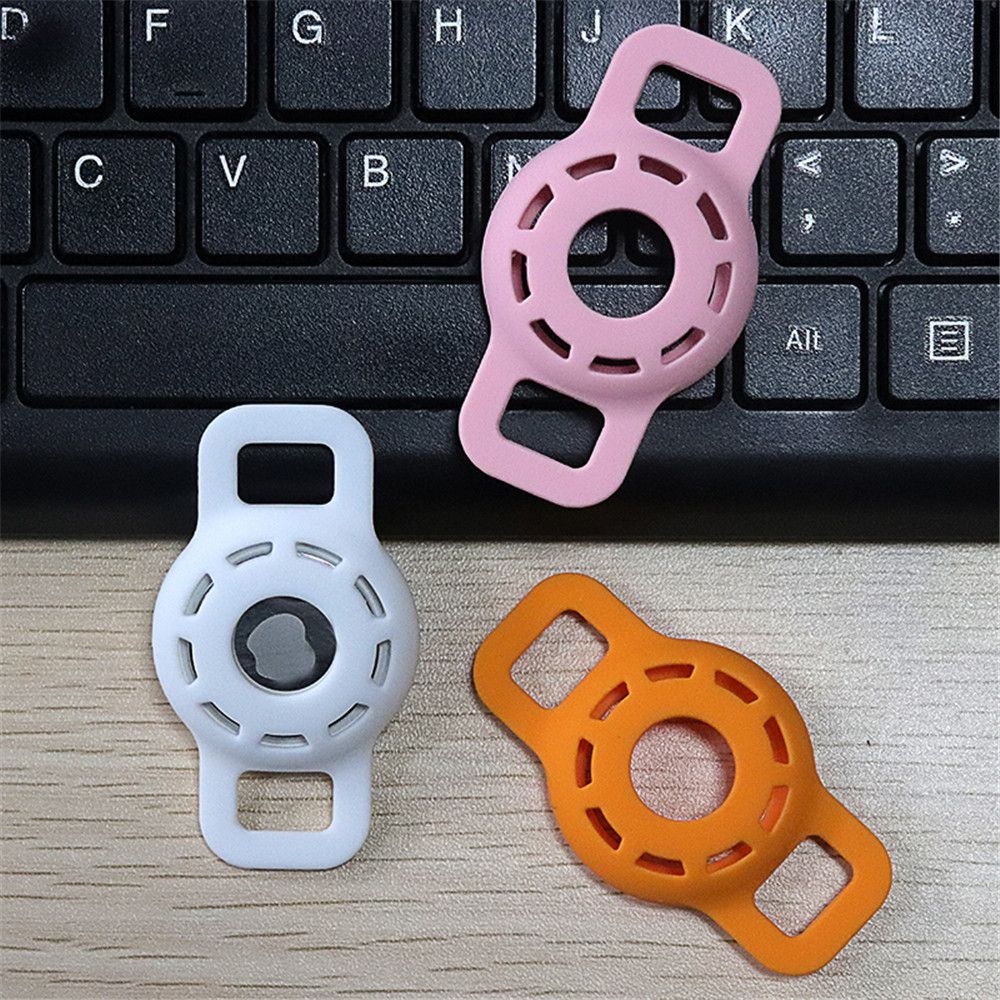 K11SEQ New Hollow Silicone For Apple Badges Airtags Air Tag Holder ...