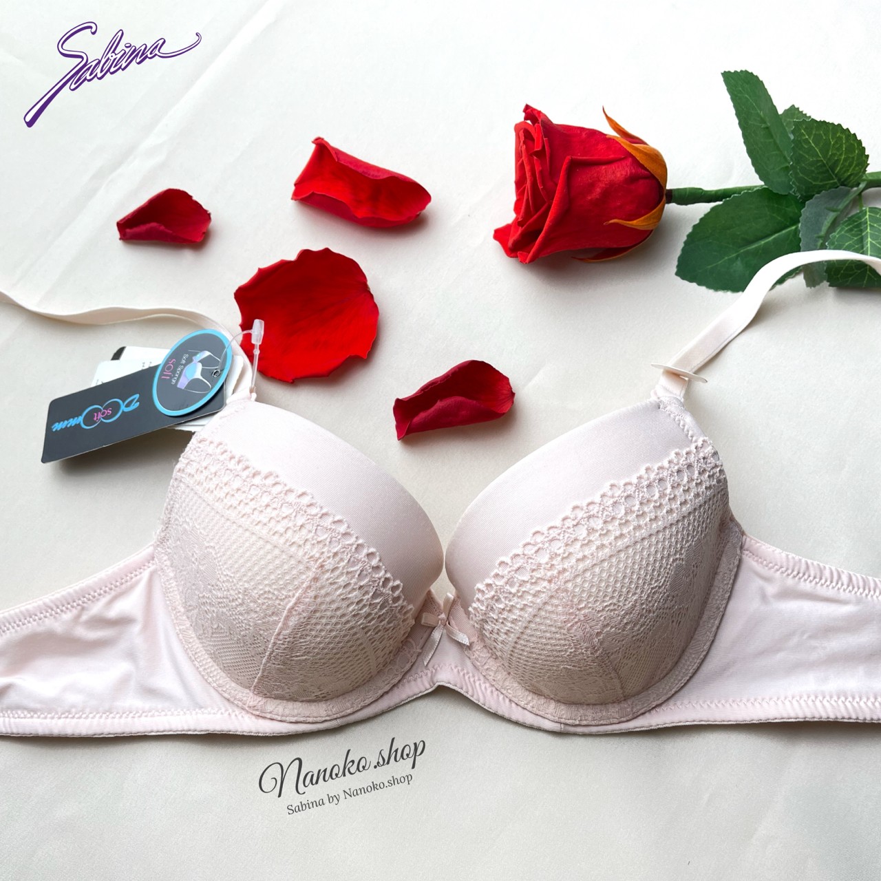 32A,32C เสื้อในซาบีน่า (มีโครง) รุ่น MODERN V รหัส SBI2000CD - nanoko.shop - ThaiPick