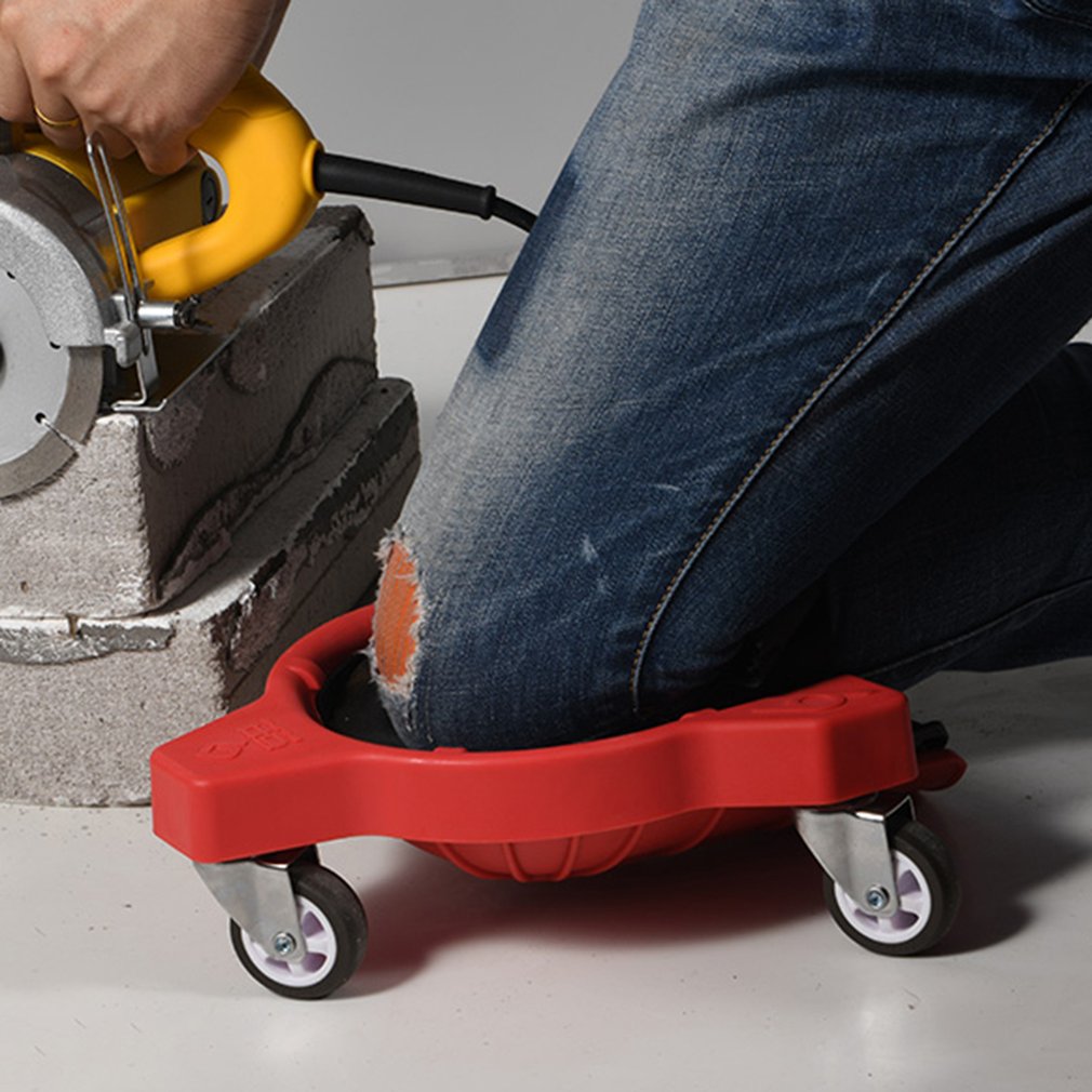 Rolling Knee Protection Pad With Wheel Built In Foam Padded Laying ...