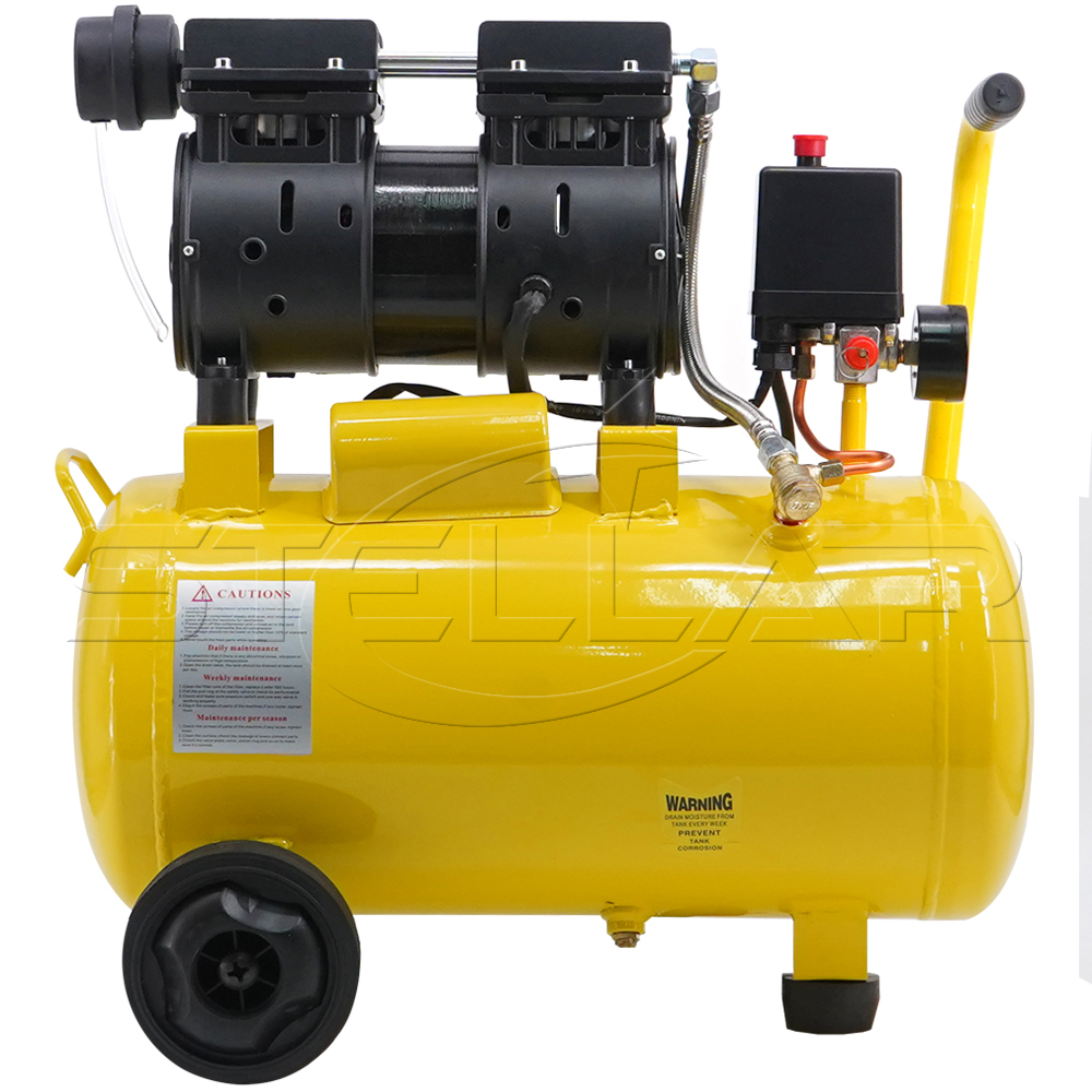 STELLAR ปั้มลมออยล์ฟรี ปั๊มลม OIL FREE 800W ปั้มลม 30 ลิตร รุ่น STR-30L ...