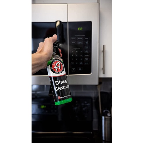 สินค้าขายดี ADAMS GLASS CLEANER (16OZ) - สเปรย์ทำความสะอาดกระจก CAR ...