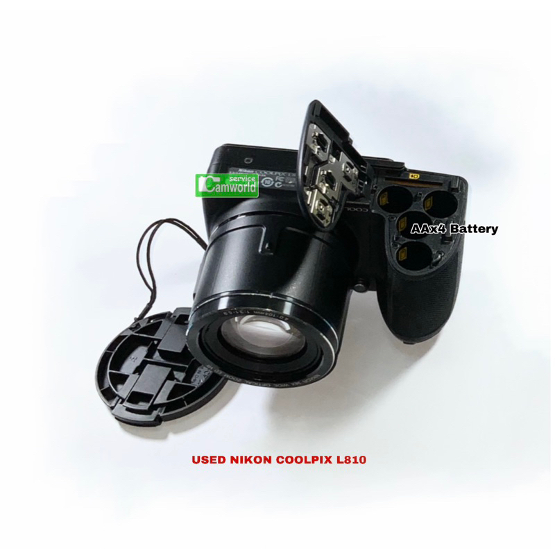 Nikon COOLPIX L810 16.1MP HD Digital Camera compact 26X Zoom Lens กล้องดิจิตอลคอมแพค ซูมไกล used ...