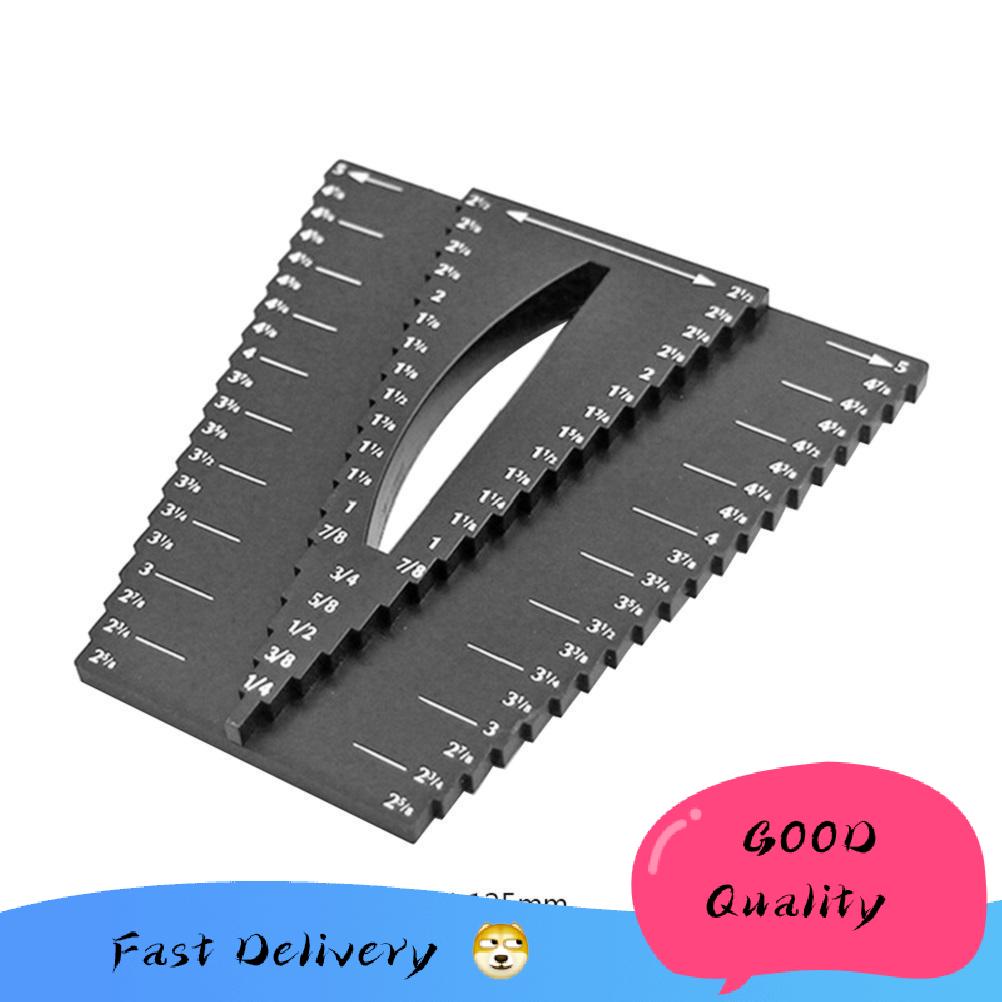 2 in 1 Woodworking Line Drawing Locator Scribe Center Guide Finder ...