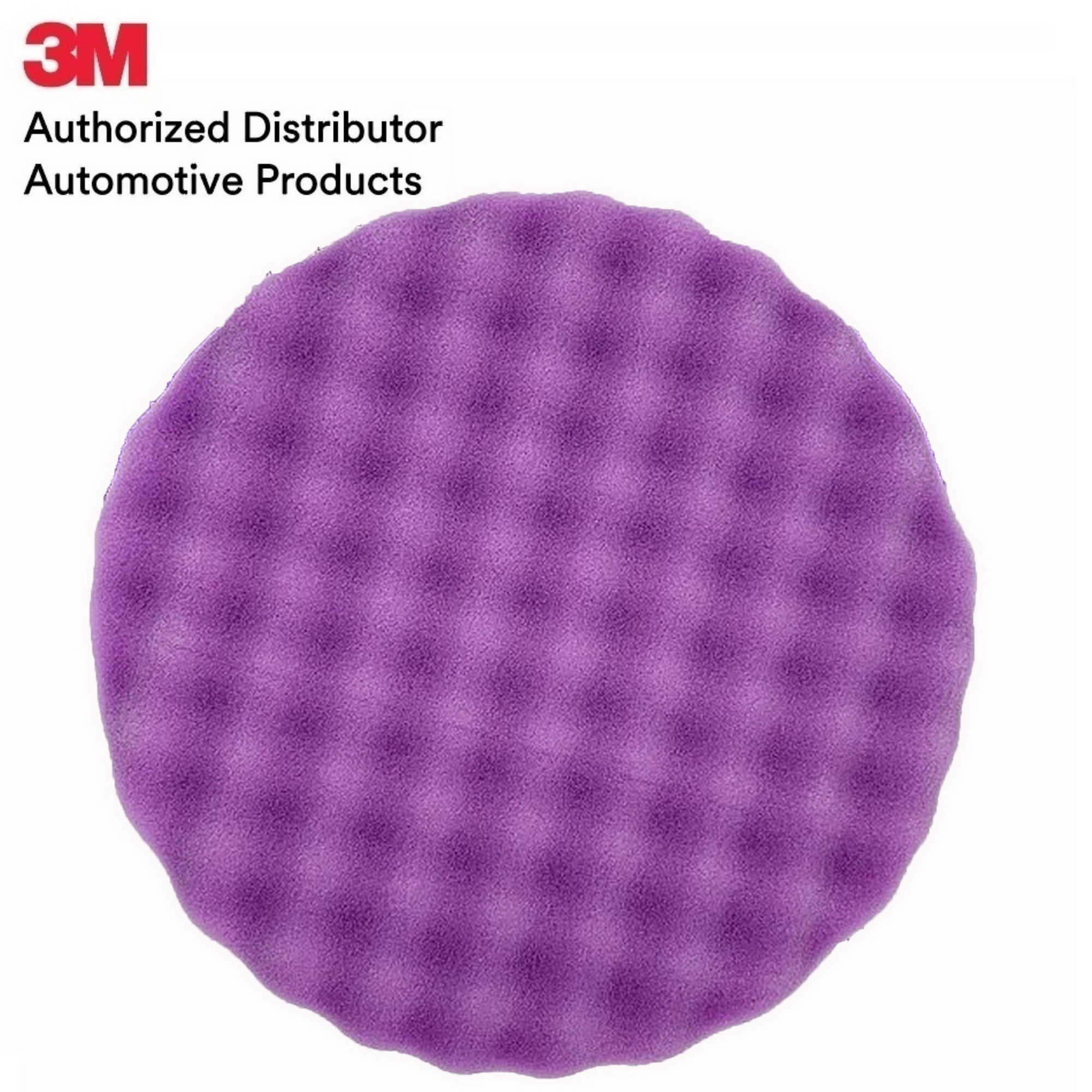 3M Foam Pad 8 นิ้ว (มีให้เลือก 4 สี - โฟมขัดหยาบสีขาว ขัดหยาบน้อยสีม่วง ...