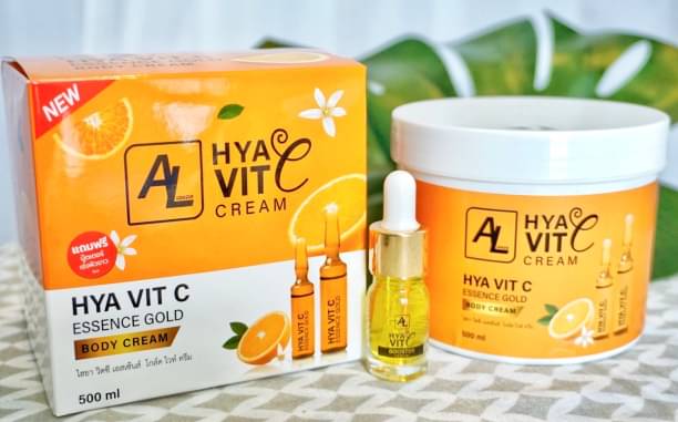 ครีมไฮยาวิตซีบำรุงผิวกาย AL HYA Vit C Body Cream 500g.แถมเซรั่ม1ชิ้น | Lazada.co.th