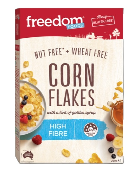 Freedom Corn Flakes Cereal ฟรีดอม ฟูดส์ คอร์นเฟลก ซีเรียล 260g ...