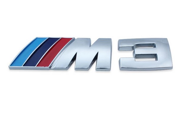 โลโก้เอ็ม 3 ติด บีเอ็ม ติดด้านหลัง งานพลาสติก มีกาวพร้อมติดตั้ง M3 BMW ...
