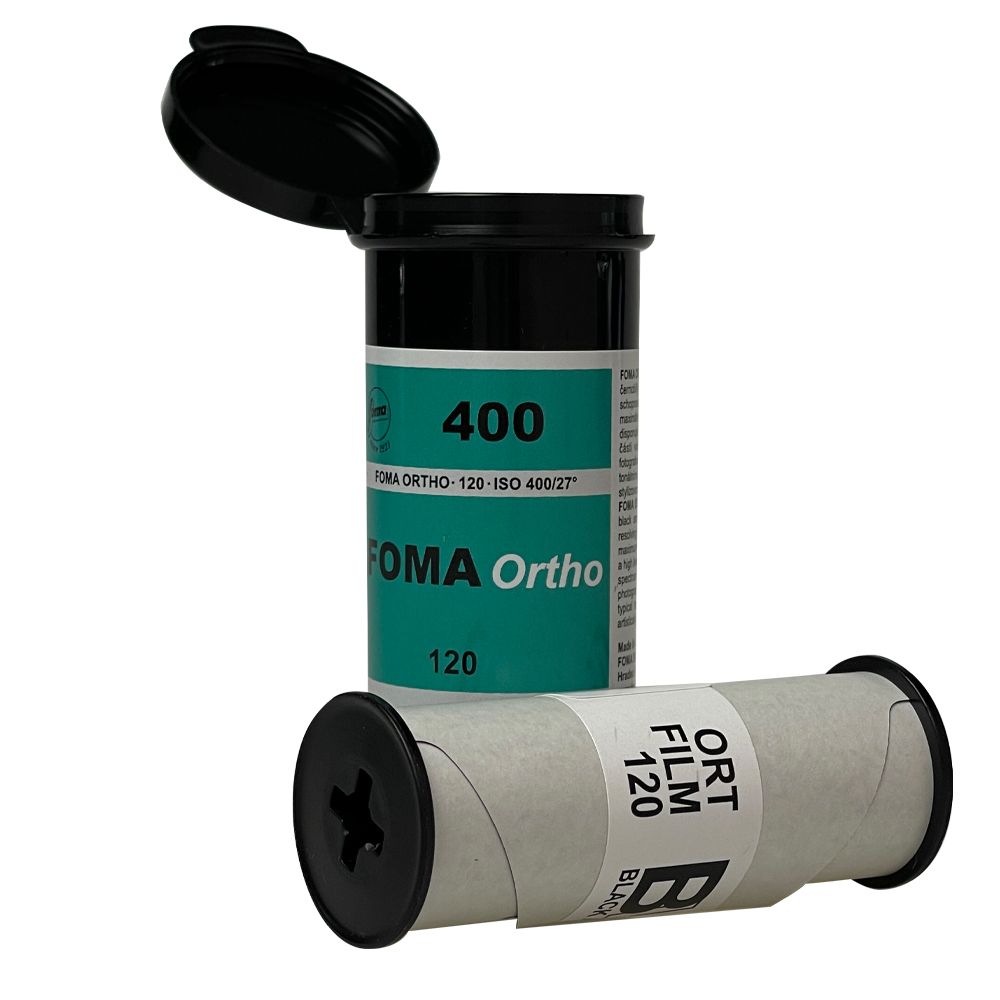 ฟิล์มขาวดำ 120 Foma Ortho 400 Black and White Medium Format roll film ...