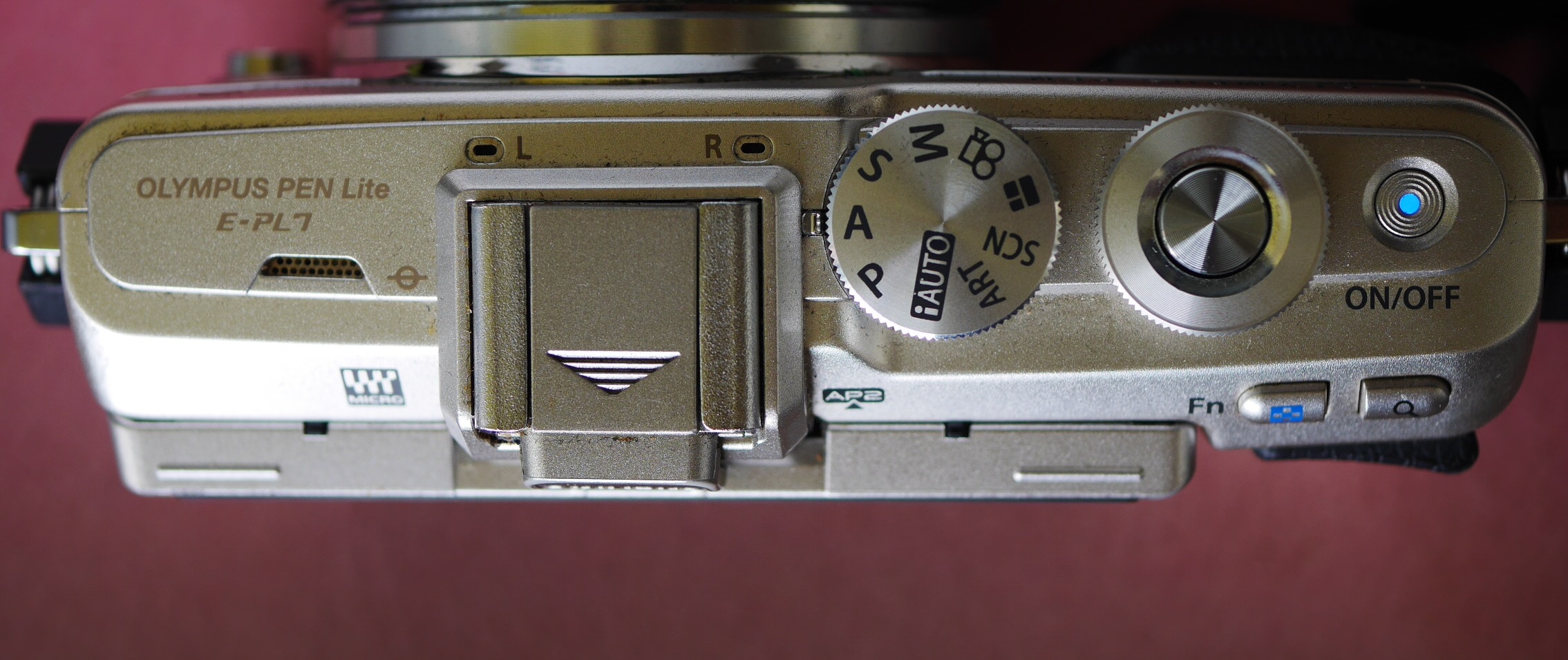 Olympus Pen E-PL7 Mirrorless Digital Camera Black Silver Body EPL7 EP ...