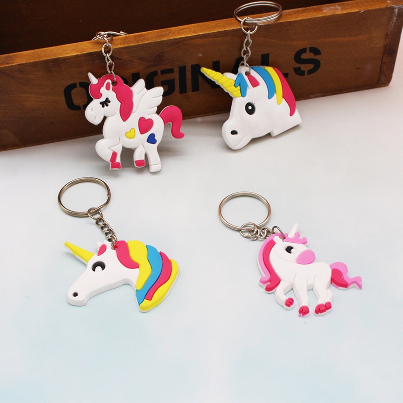 ¤ PVCKeychain Silicone Creative Soft Rubber Key Exquisite Gift Gift ...