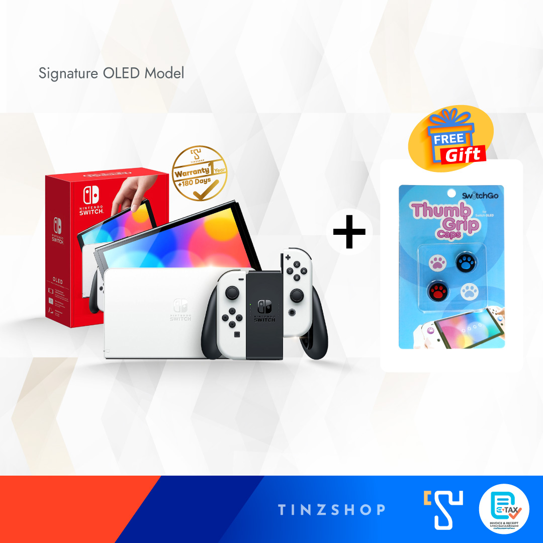 Signature Nintendo Switch OLED Oled White Oled Neon Oled Mario Red เครื่อง Oled Nintendo Switch ...