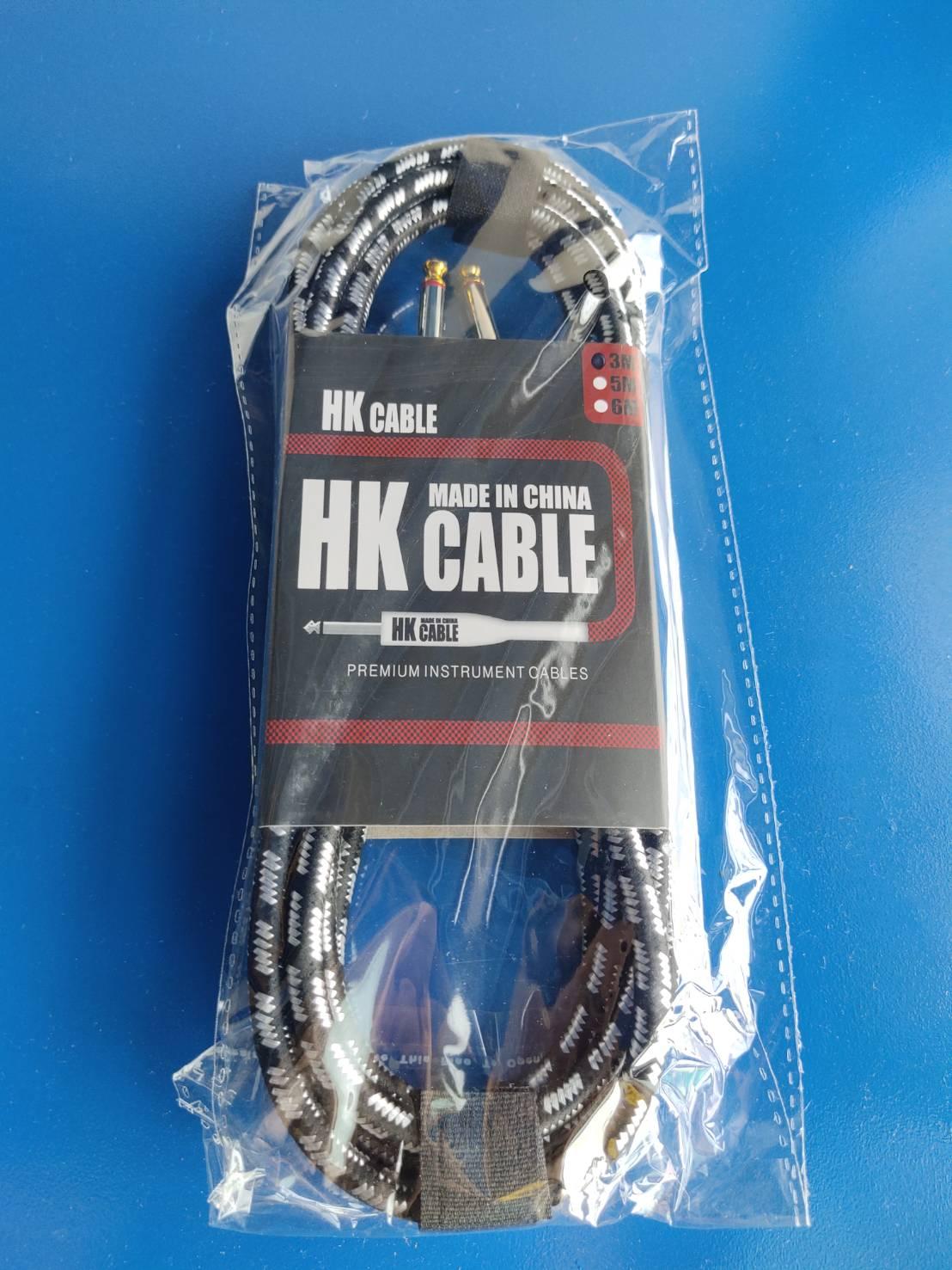 สายเเจ็ค HK CABLE 3 เมตร แถมฟรี ปิ๊ก 2 ตัว - rosemaryy - ThaiPick