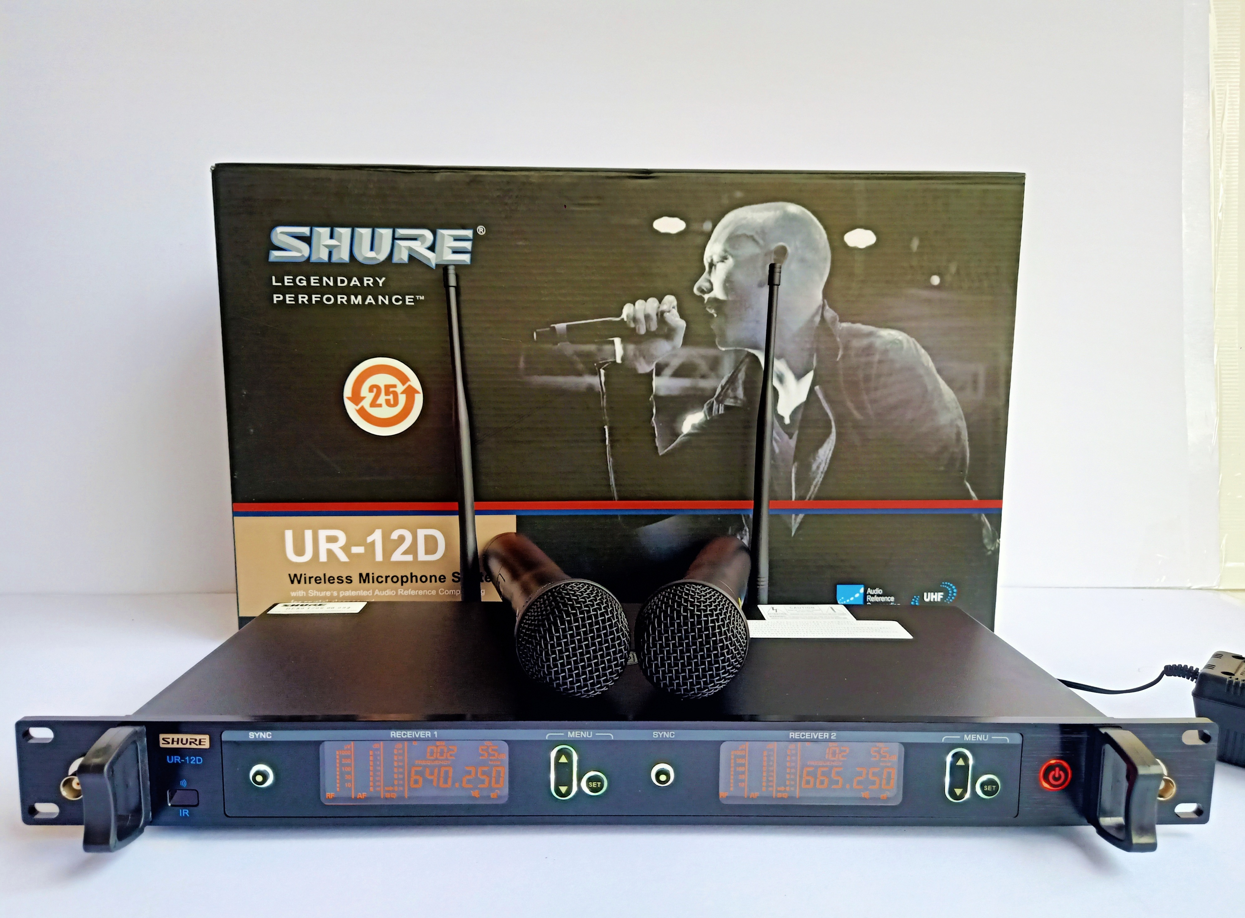 ไมค์ลอยคู่ SHUREรุ่น UR12D รับสัญญาณได้ไกล Microphone Wireless | Lazada ...