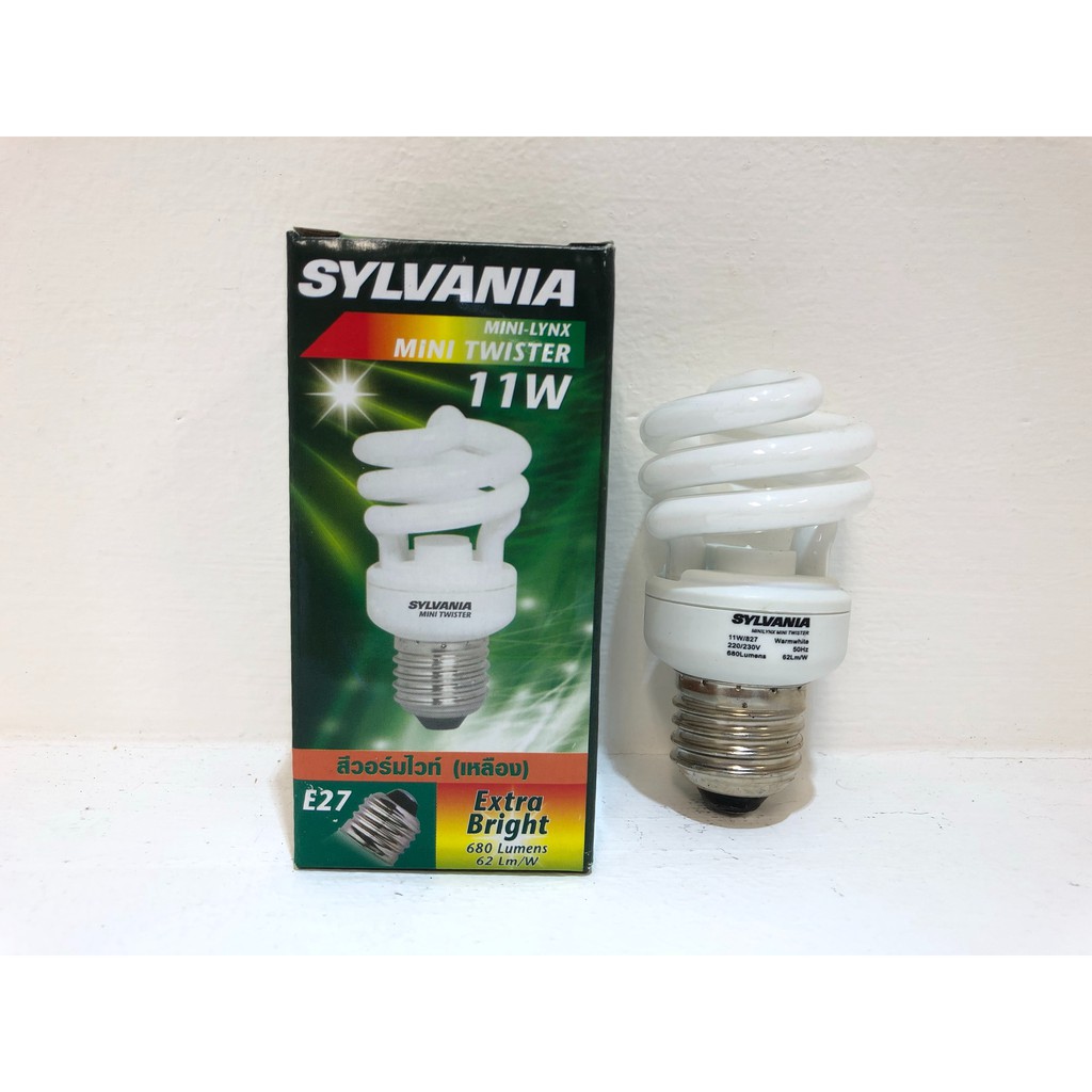 ( Pro+++ ) สุดคุ้ม หลอดไฟ SYLVANIA MINI-LYNX MINI TWISTER 11W E27 ( แพค ...
