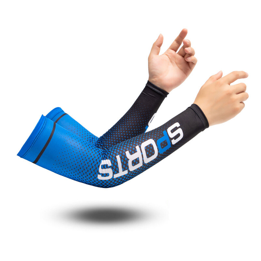 iSin COD Ice ผ้าระบายอากาศป้องกัน UV แขนวิ่งออกกำลังกายบาสเกตบอลแผ่นรอง ...