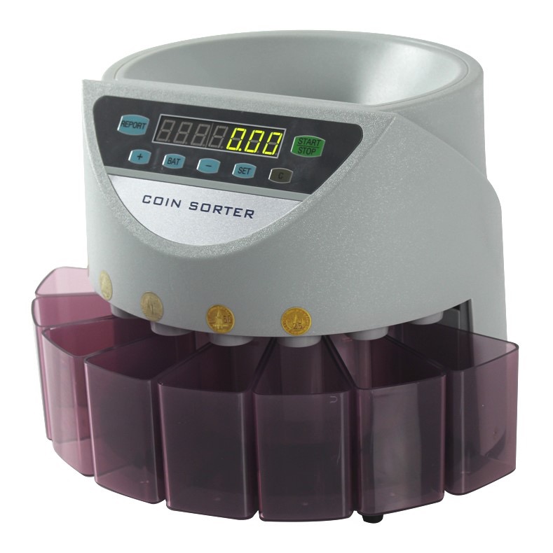 Electric Coin Counter เครื่องนับเงิน นับเหรียญ คัดแยกประเภทเหรียญ นับ ...