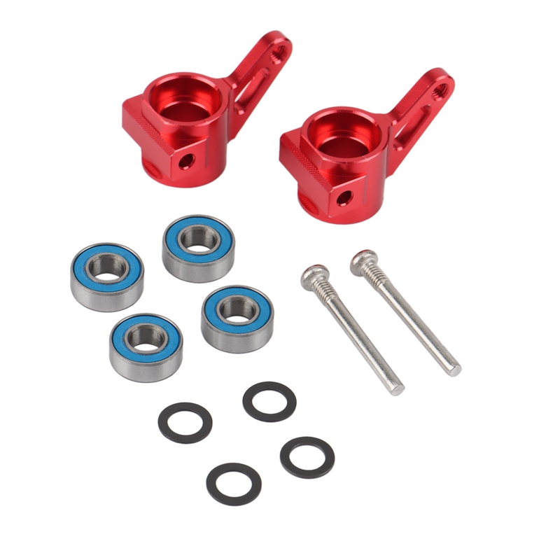 Metal Front Steering Blocks Steering Cup Upgrade Parts Set for 1/10 ...
