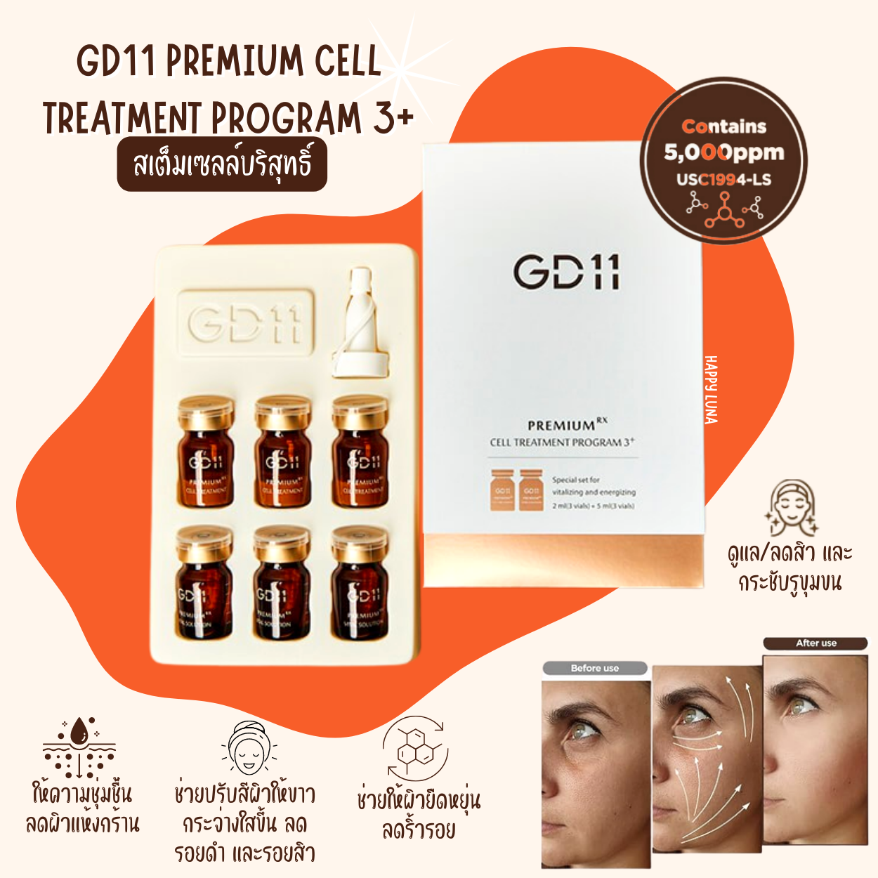 พร้อมส่ง ของแท้ GD11 Premium RX Cell Treatment Program 3+ / GD11 ...