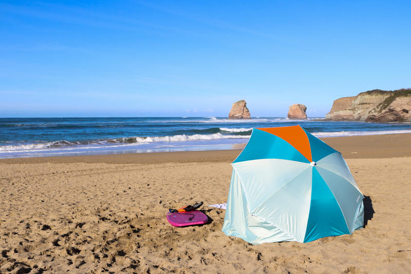 Parasol Beach Umbrella with removable sides for 2 person - UPF50 PARUV ...