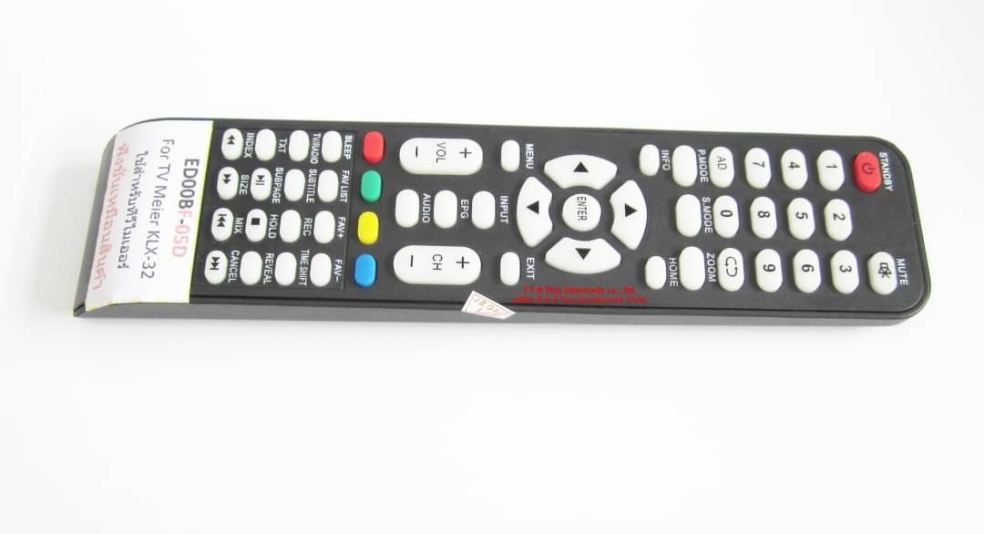 รีโมท TV ทีวี Star World Onida Meier Tomus LED TV XY-1517 HL05EB-T2 KLX ...