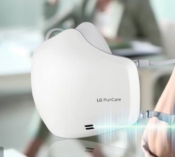 พร้อมส่ง!! LG MASK Purifier LG Puricare Air purifier Mask หน้ากากฟอก ...