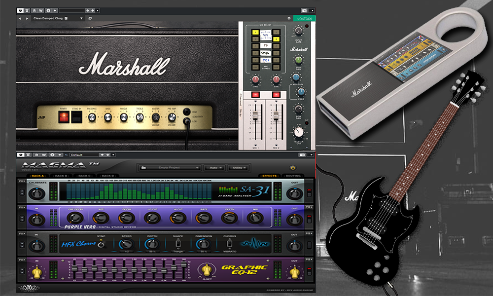ปลั๊กอินคู่ที่ลงตัว Marshall JMP 2203 และ MAGMA PRO Virtual Studio Rack ...