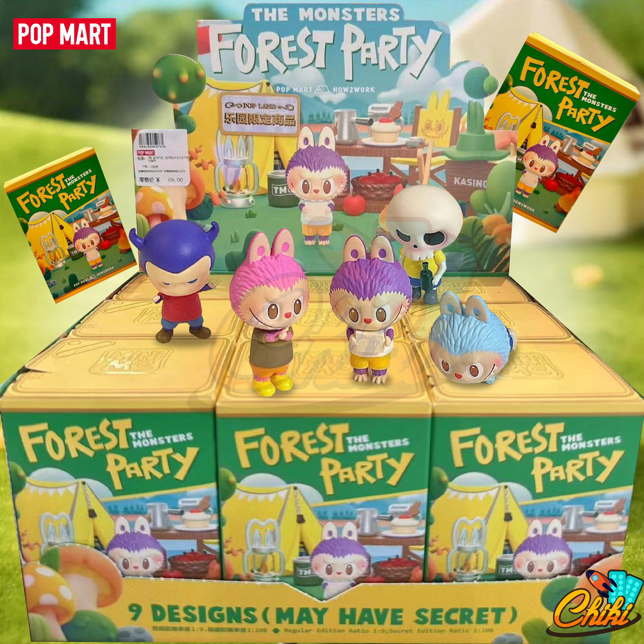 พร้อมส่งจากไทยTH The Monster Labubu Forest Party ของแท้100% By Popmart ...