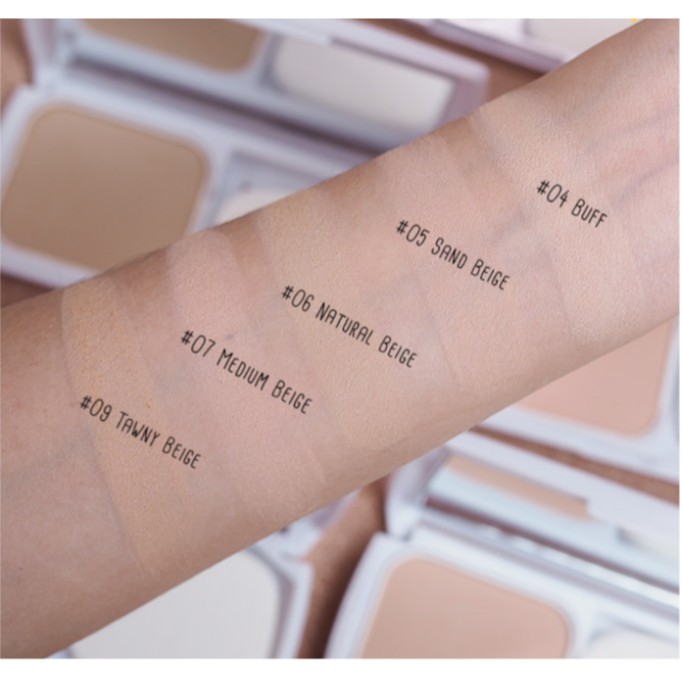 (รีฟิล) แป้งเรฟล่อน ตลับขาว ผสมรองพื้นกันแดด Revlon New Complexion Two ...