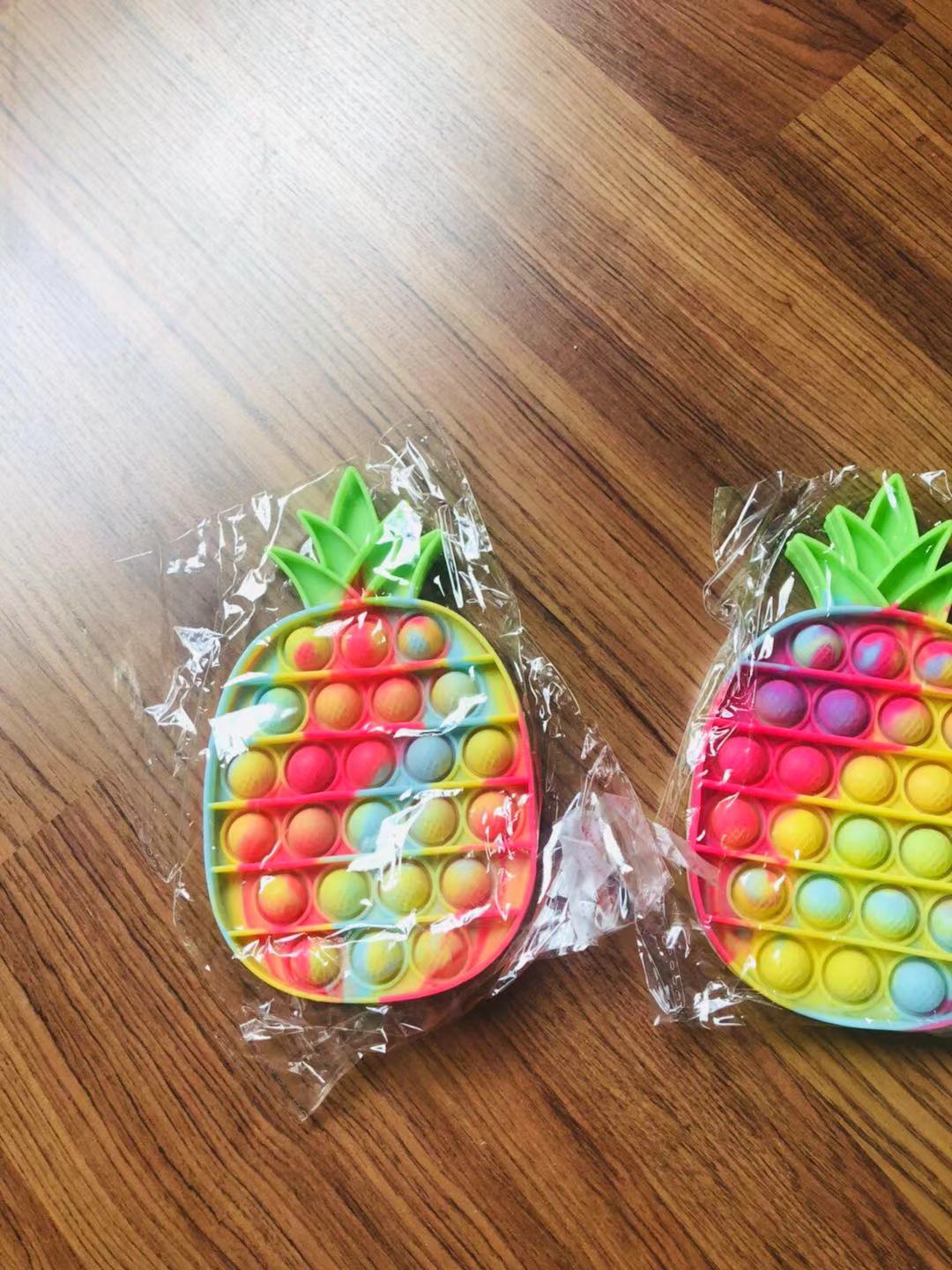 Pop it Push Pop Bubble ของเล่นซิลิโคนยาง กดสนุก กดคลายเครียด ได้ทุกที่ ที่กดเล่นซิลิโครูปสับปะรด ...