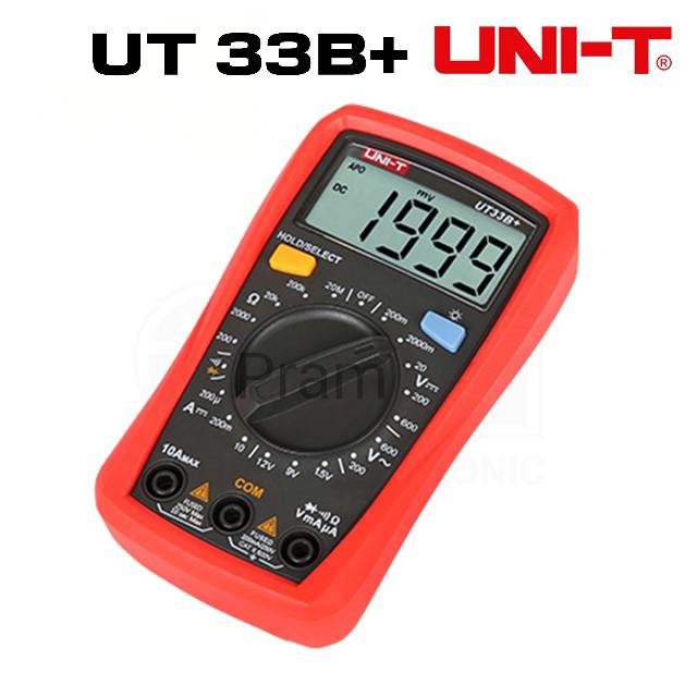 Uni-T,มัลติมิเตอร์ ดิจิตอล , Digital meter ยูนิที ,UT33A+,UT33B+,UT33C+,UT33D+ (ของมีพร้อมส่งทุก ...