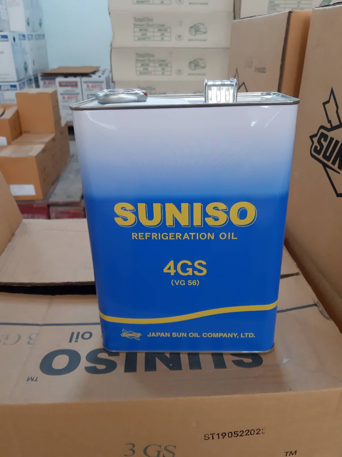 [ 1 ถัง ] น้ำมัน คอมเพรสเซอร์ SUNISO 3 , 4, 5GS ประเภทน้ำมัน ธรรมชาติ ...