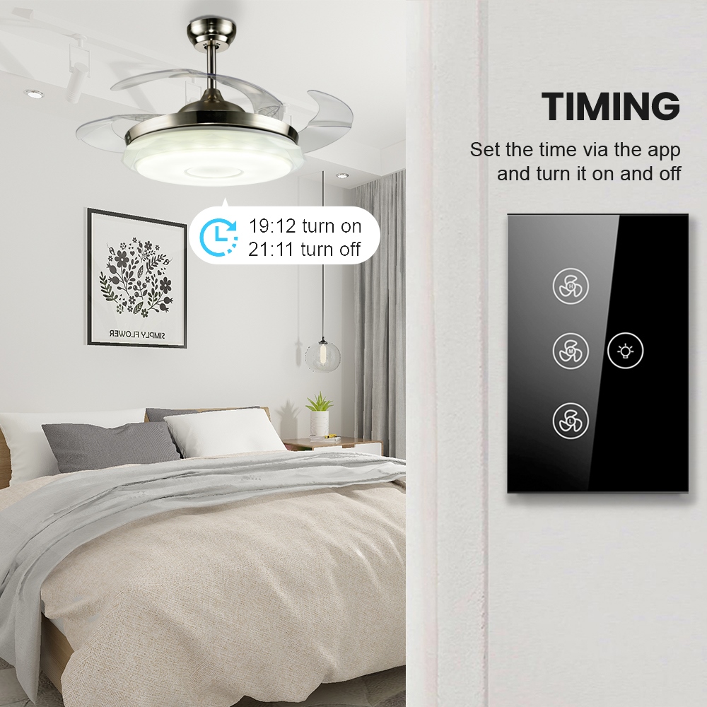 Zigbee Ceiling Fan | Shelly Lighting