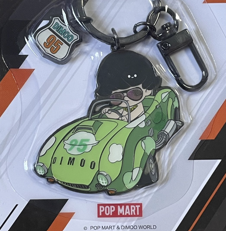🤣พร้อมส่ง🤣Dimoo speed car ฟิกเกอร์ keychain น้องดีโม่ จากของเล่นสะสม 👦🏻 ...