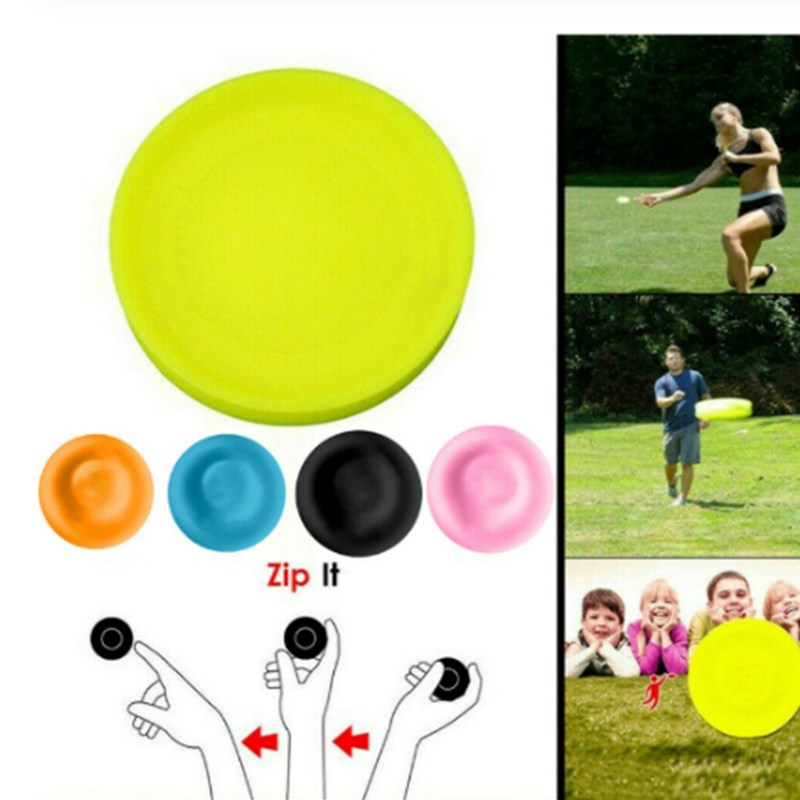 Mini Beach flying disk for outdoor sports silicone disc decompression ...
