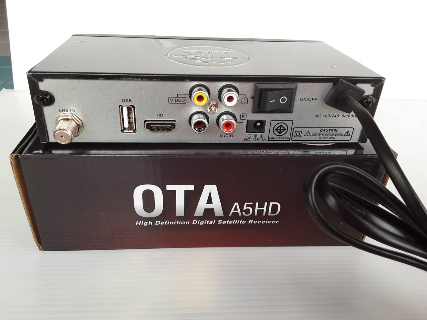 iDeaSaT กล่องรับสัญญาณดาวเทียม รุ่น OTA A5HD (รองรับทั้งระบบ C-Band และ Ku-Band) - Time ...